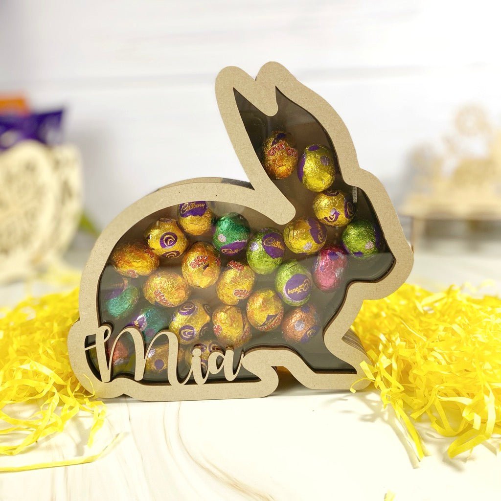 Personalise Rabbit Easter Piggy Bank – KnK krafts