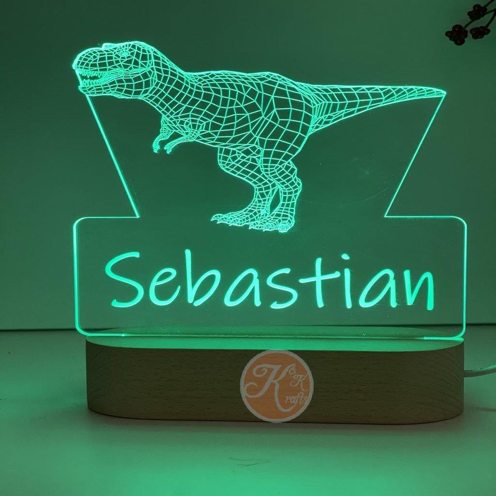 T-Rex Led Night Light – KnK krafts